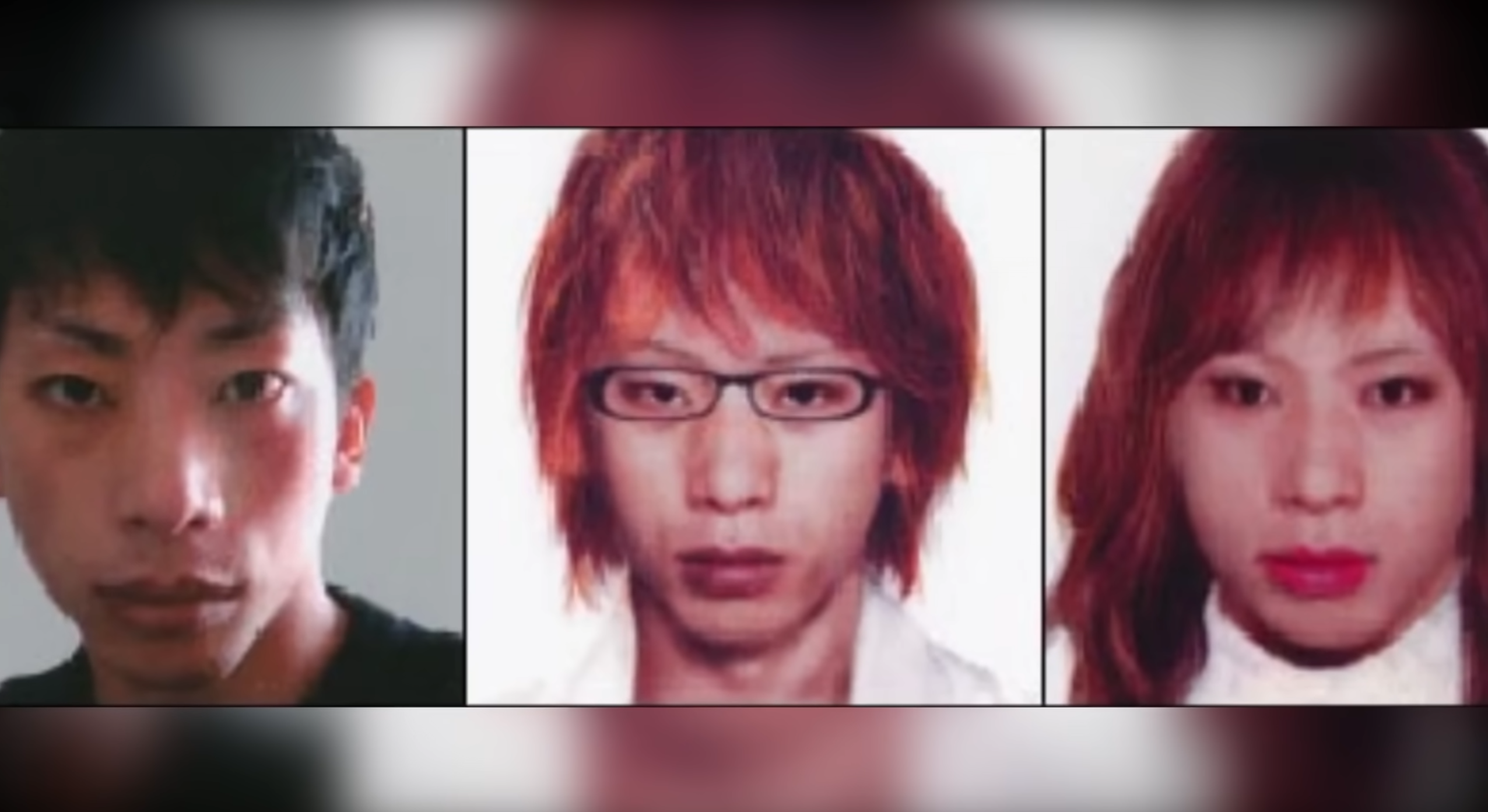 The killer that deformed his own face