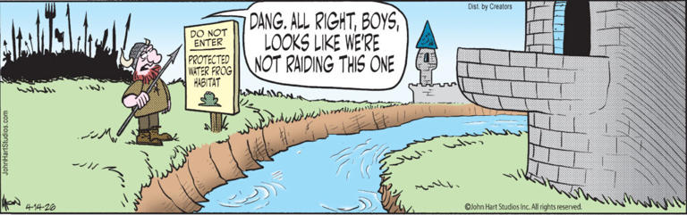 The latest comic strips from The Creators Syndicate (4/14)