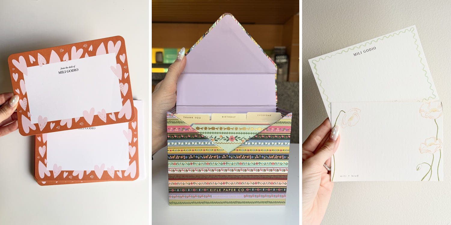Texting? Out. Handwritten notes? In. Here's how to upgrade your stationery
