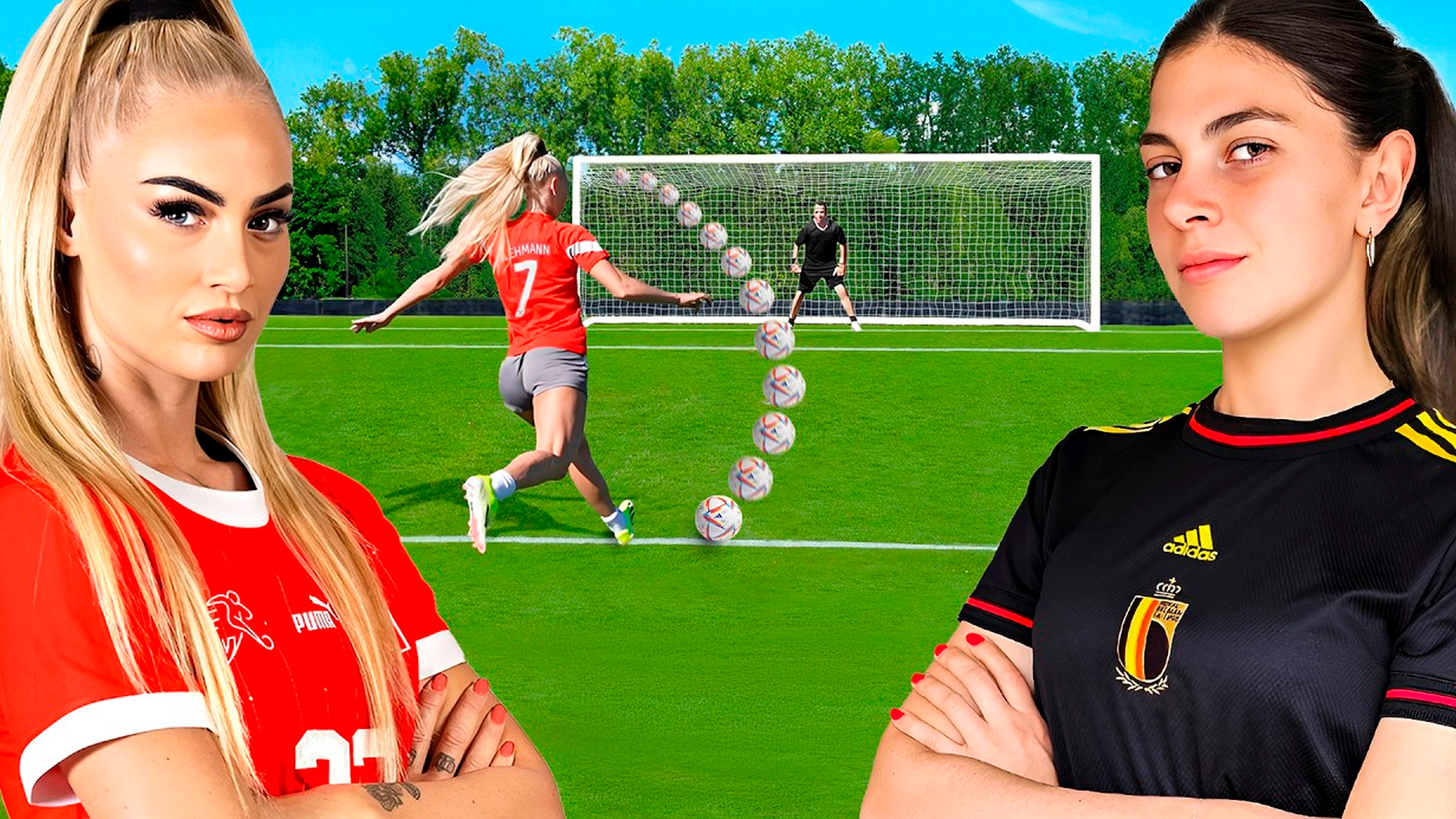 I tested Alisha Lehmann's football skills