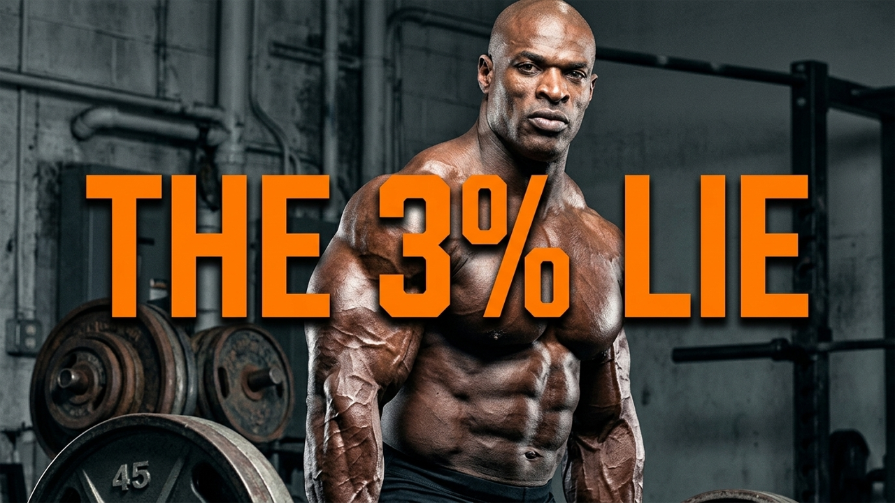 Ronnie Coleman lied about 3% body fat?