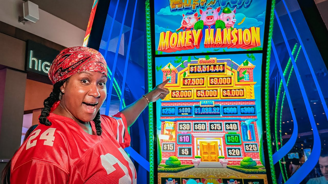 My incredible win on Huff N' Puff Money Mansion!