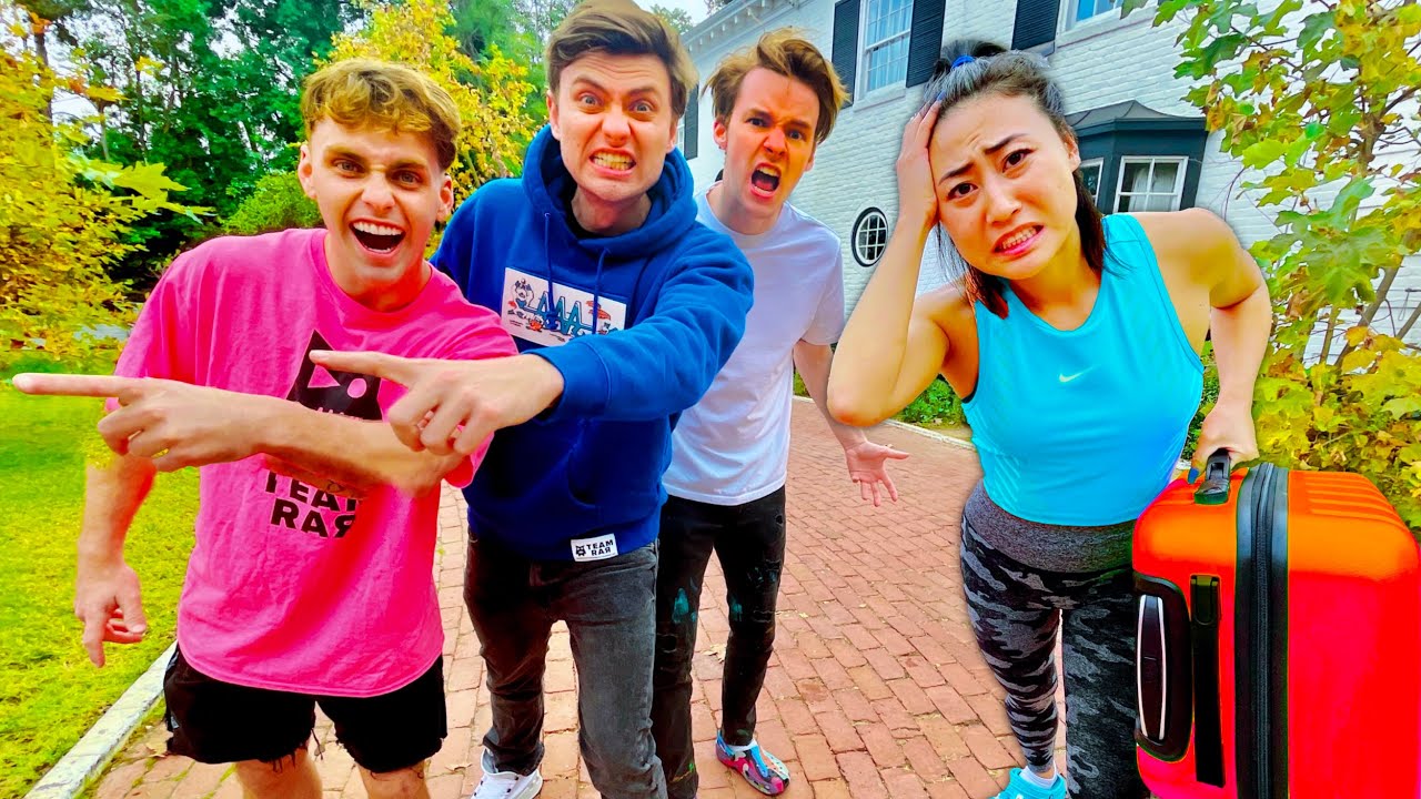 I got kicked out of the Team RAR house!