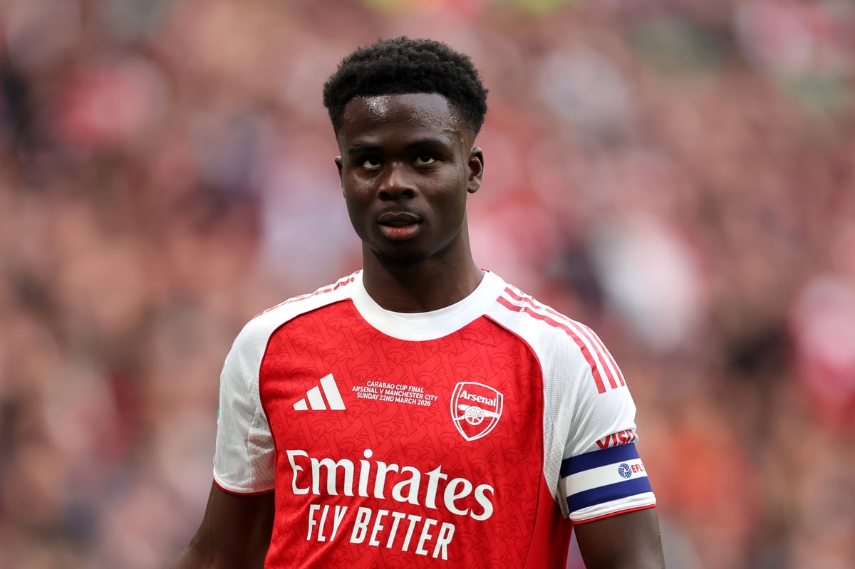 Arsenal hit with new Saka injury blow as recovery timeline revealed