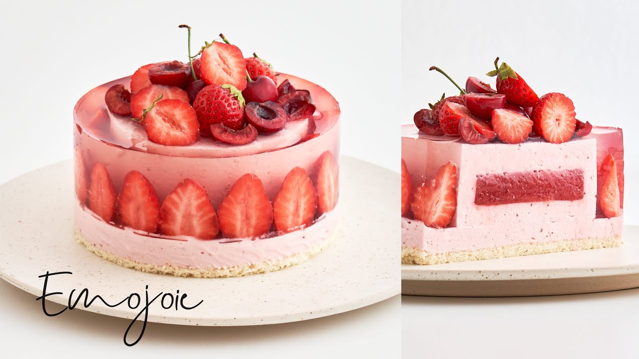 How to create a layered jelly cake