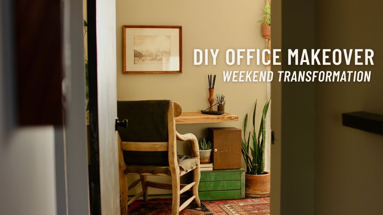 DIY office makeover