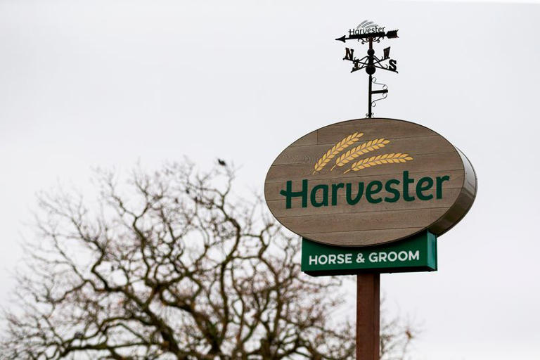 Family favourite Harvester restaurant with more than 150 UK eateries ...