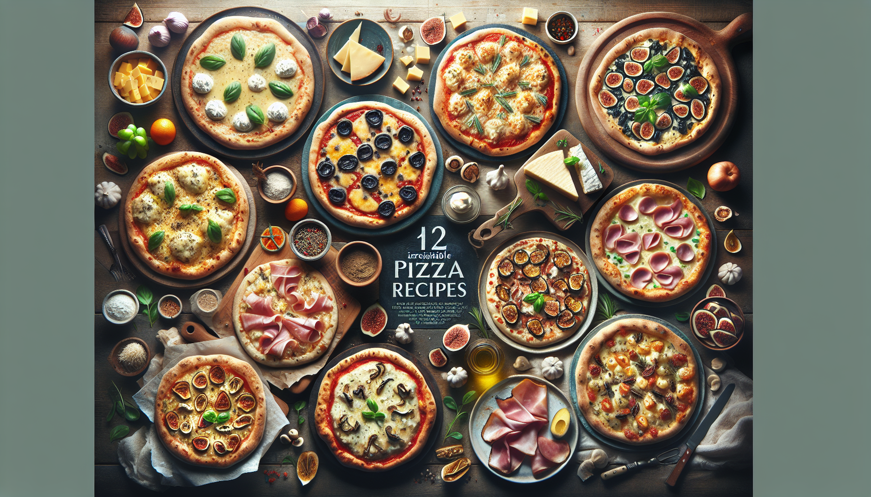 Découvrez 12 délicieuses recettes de pizza