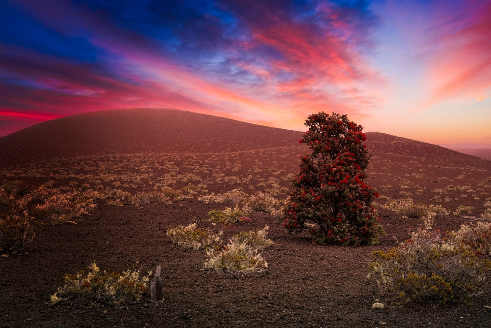 The Big Island has a park where two volcanoes are still active and the ...
