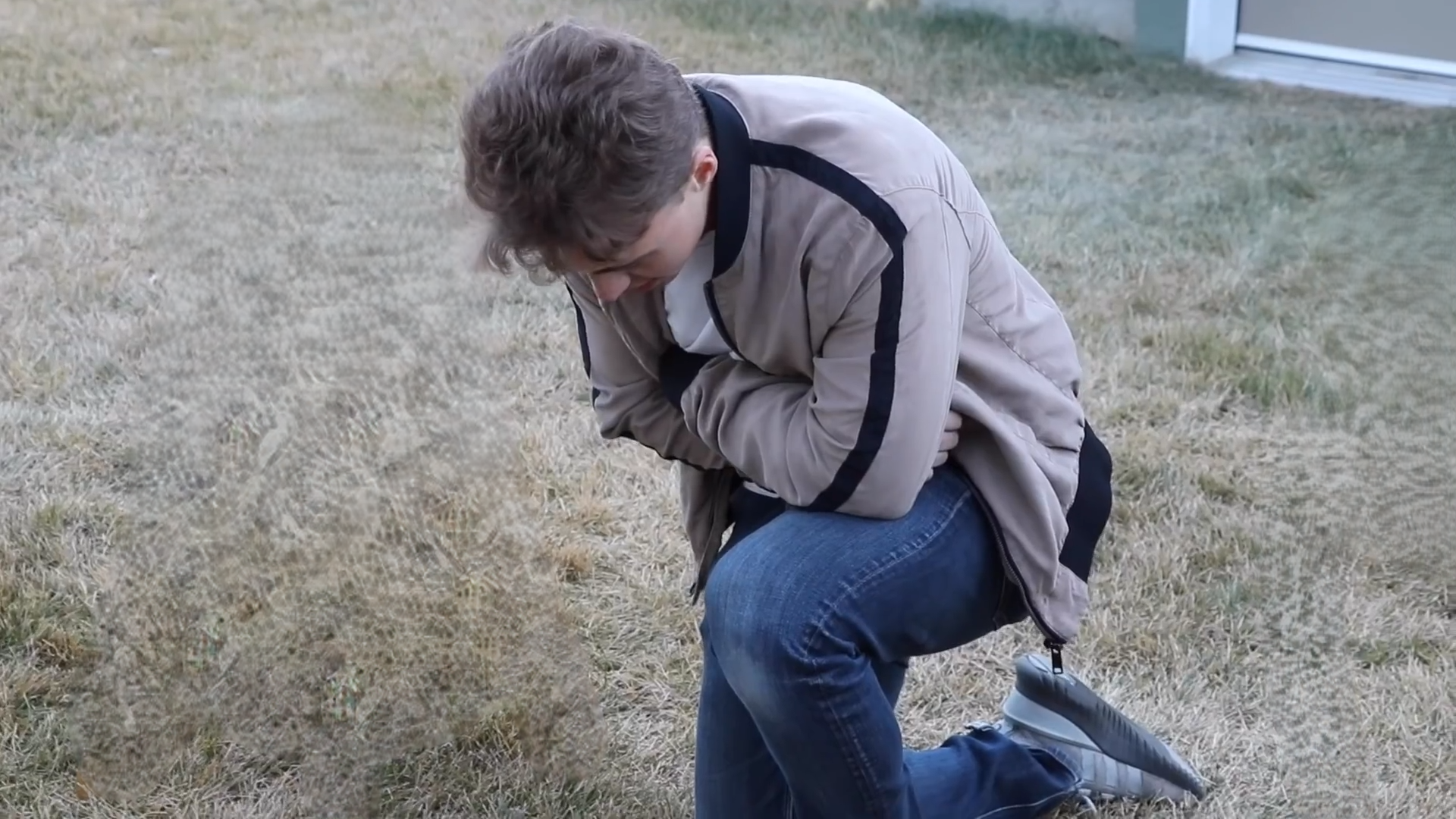 He stepped on a landmine in his backyard and stood there for 52 hours