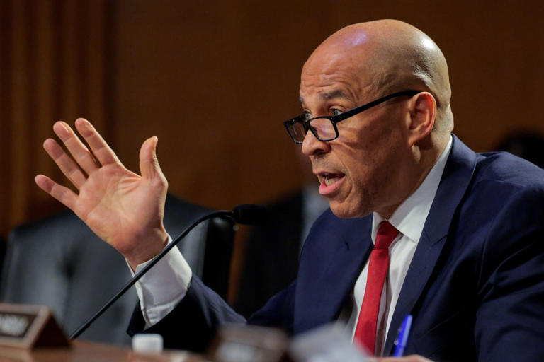 Cory Booker to hold hearing on Paramount-Warner Bros. Discovery merger