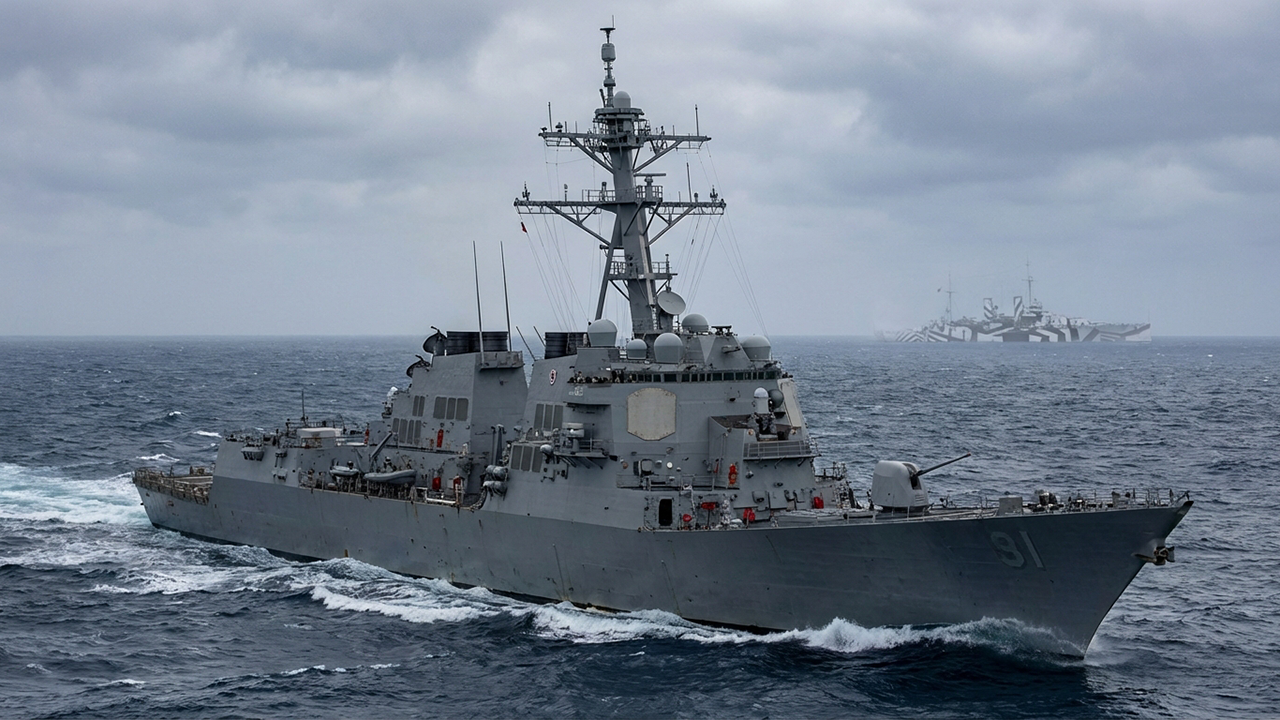 Why navies still paint warships gray after camouflage stopped working