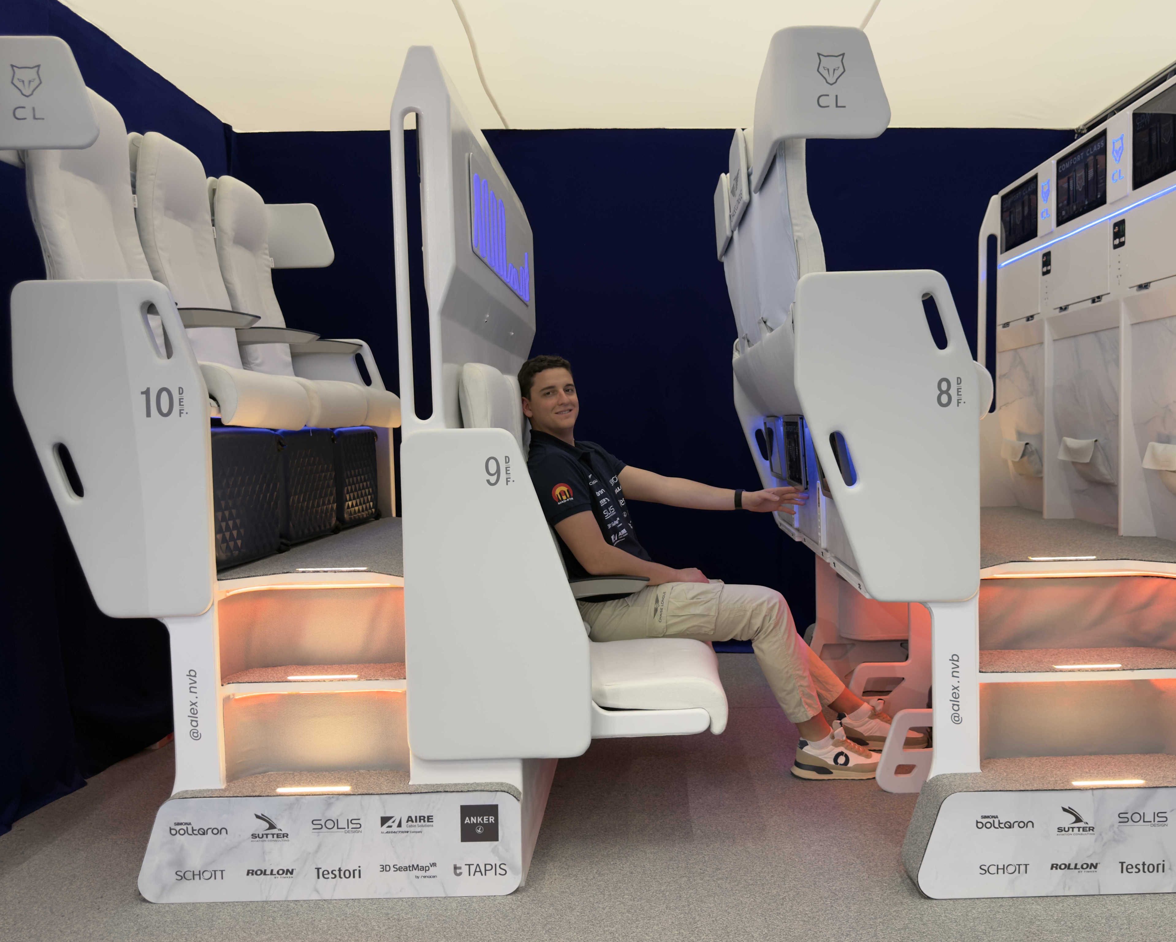 The double-level seat is back with the 'ultimate, final statement' design