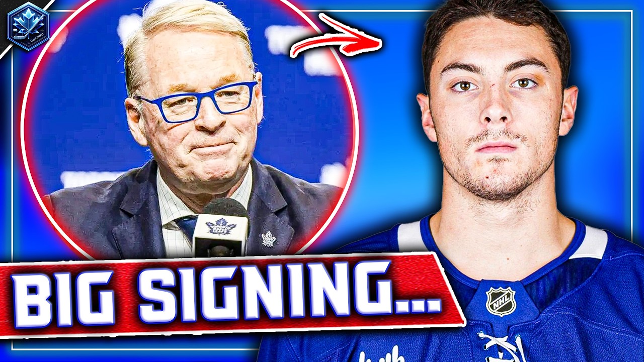 Leafs make big signing... This is great | Toronto Maple Leafs news