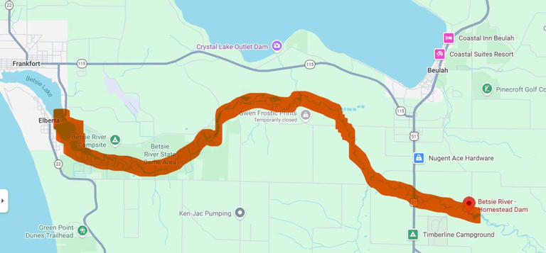 Officials declare emergency in Benzie County over dam threat