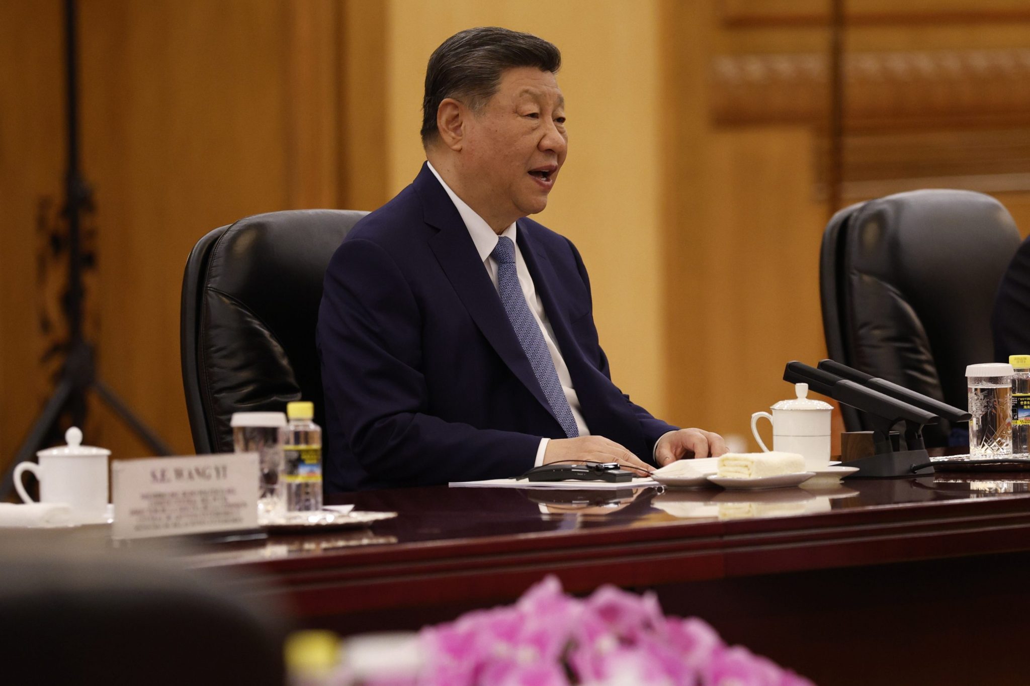 Xi Jinping says the world order is crumbling into disarray. Larry Fink ...