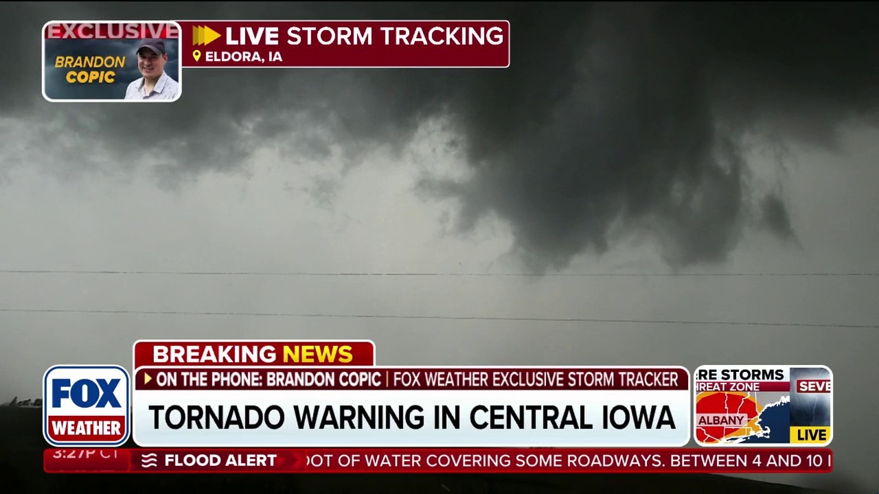 Live storm tracking: FOX Weather storm tracker Brandon Copic tracking ...