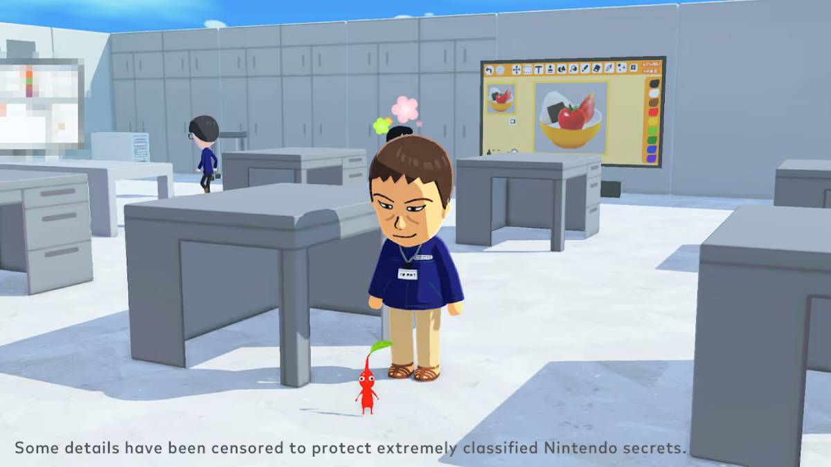Tomodachi Life: Living the dream team made Pikmin pets and their office
