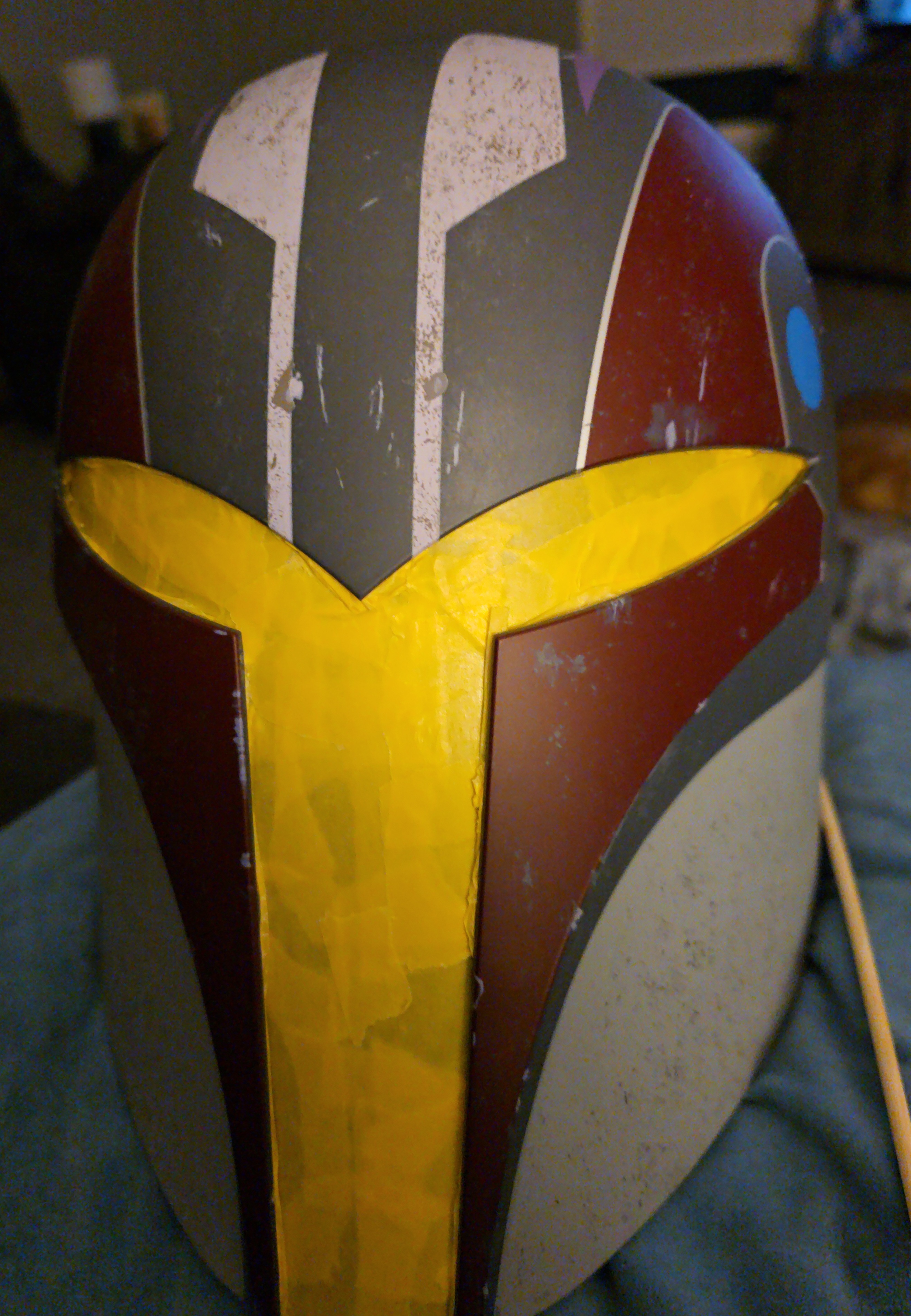 Buffalo Beskar, part 2: Color palette, design testing, and early helmet ...