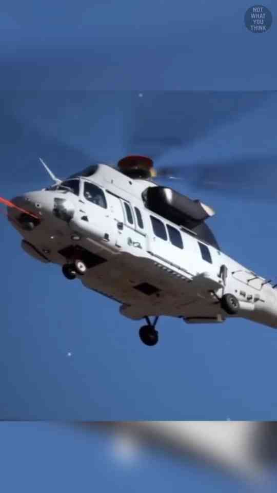 How helicopters can float in water