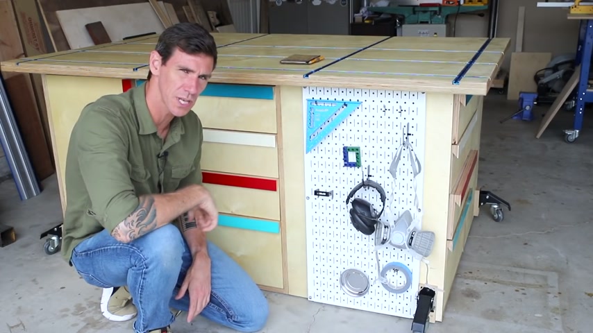 Organizing my messy shop with this workbench