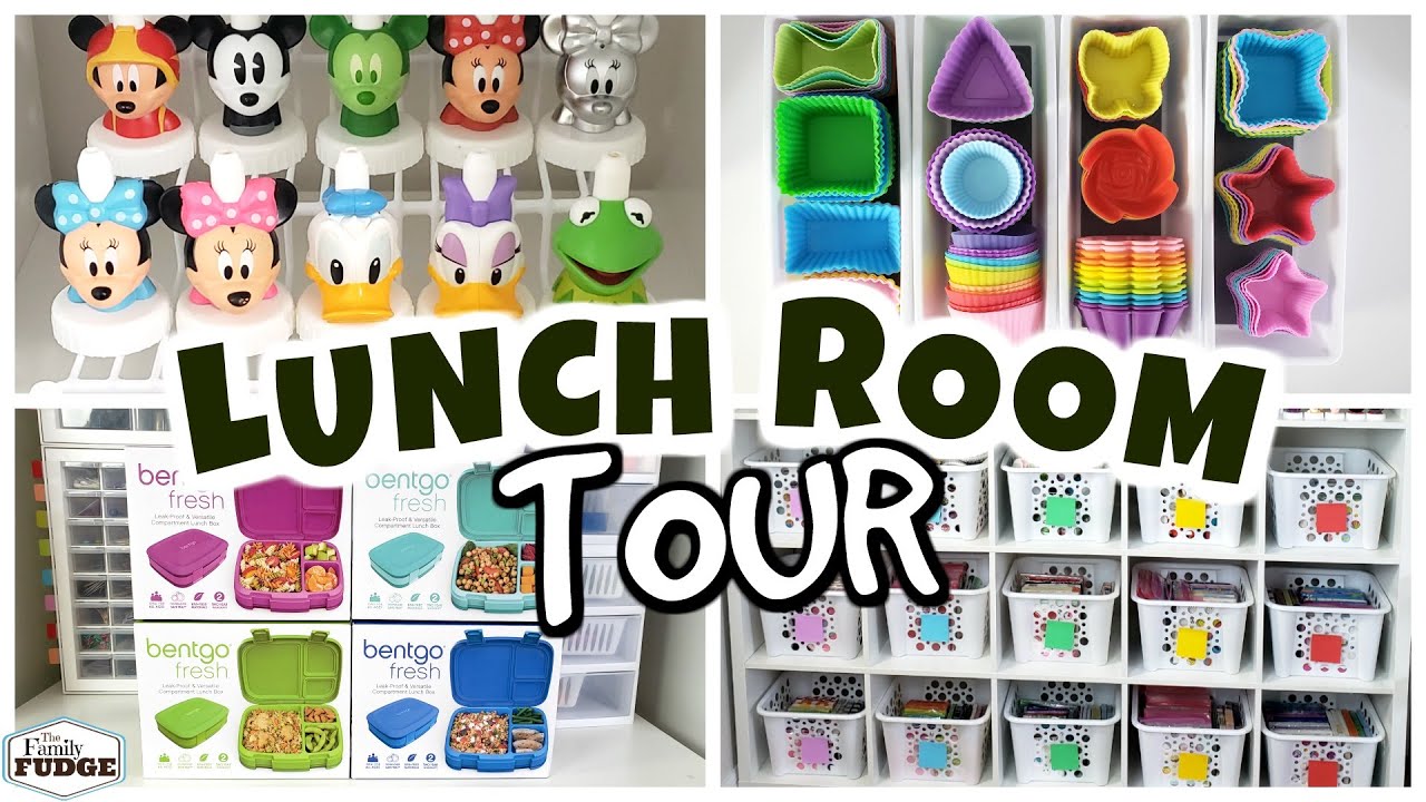 Lunch room tour | A crazy amount of stuff! Containers. Cutters. (Pt.1)