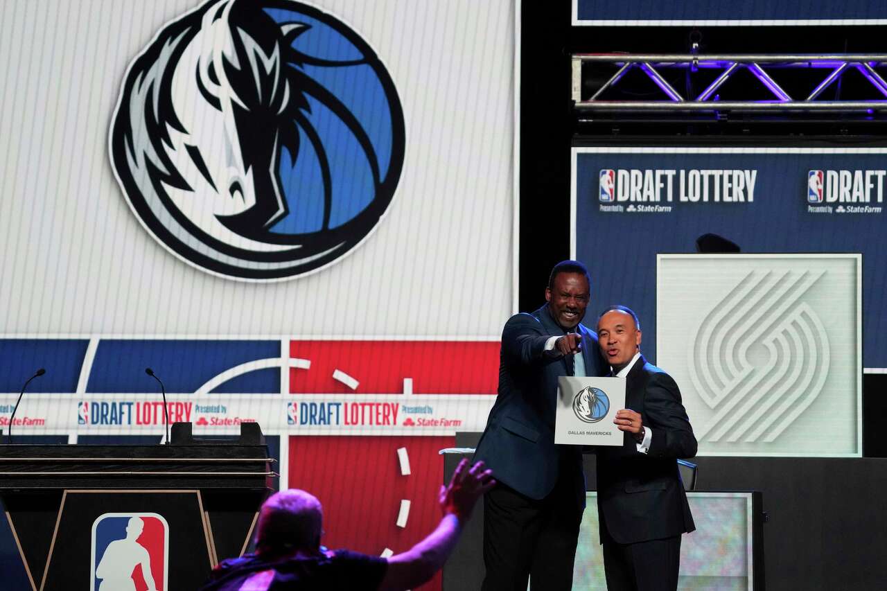 Mavericks double down on representatives for this year's NBA draft lottery