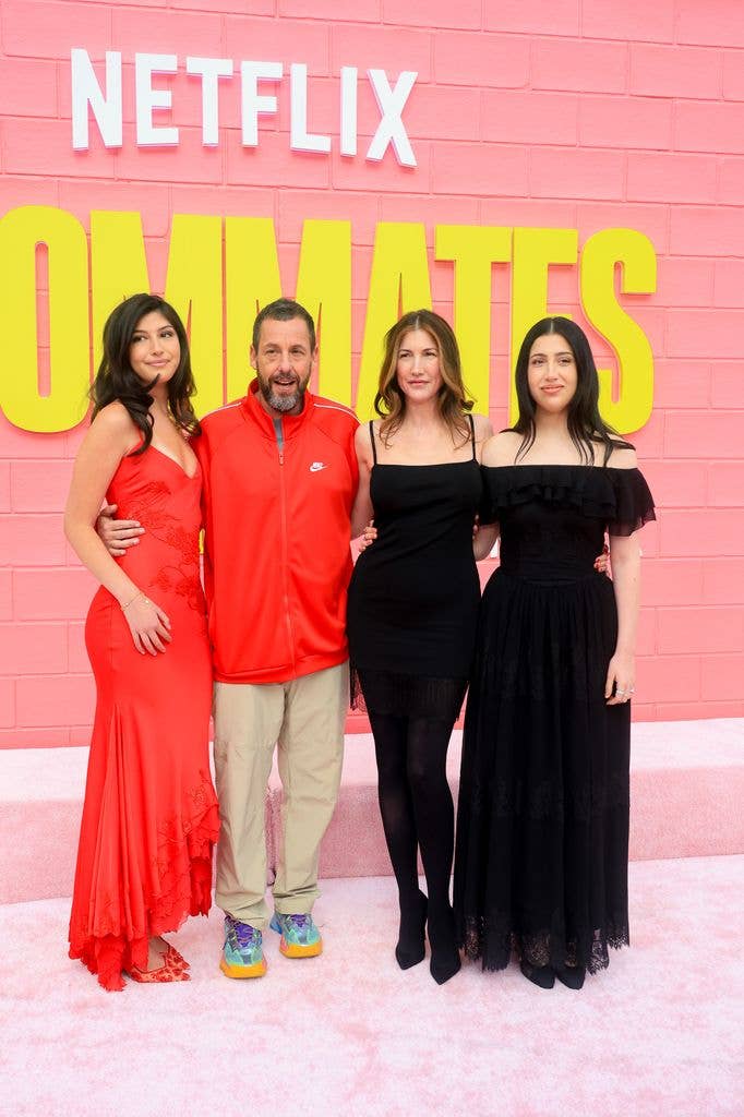Adam Sandler criticized for 'embarrassing' display at wife's movie premiere