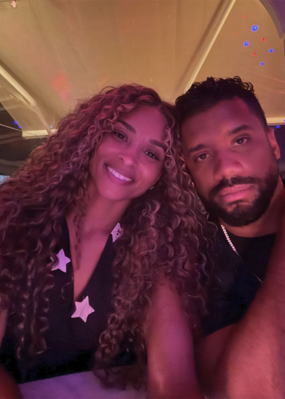 Russell Wilson hits beach vacation with Ciara while stuck in NFL limbo