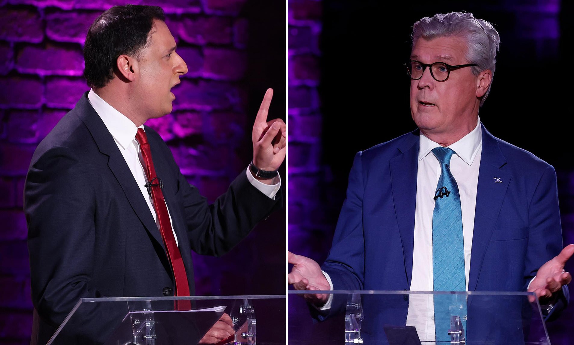 Battle for Holyrood explodes over race hate claim during live TV debate