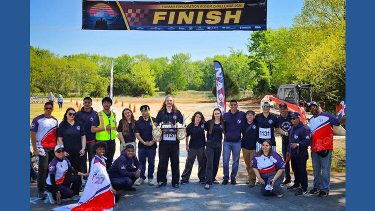 Gould Academy wins top NASA rover challenge honors