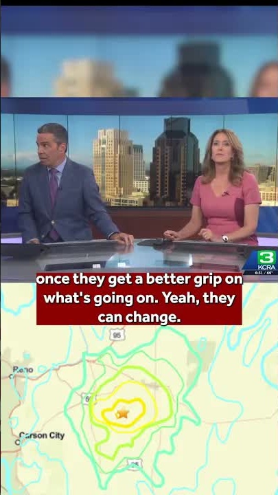 Nevada earthquake shakes Sacramento studio