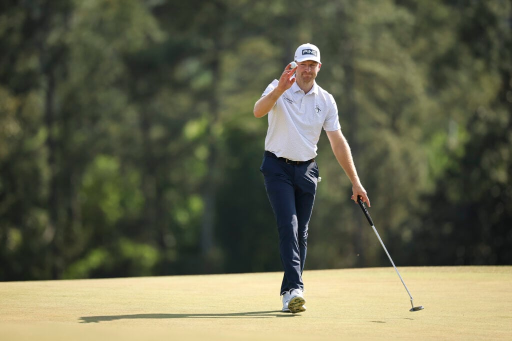 He is the player who took the fewest putts at the Masters but also ...