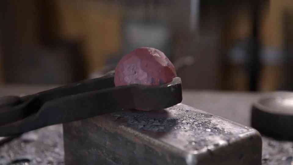 Blacksmith installs an oiler, then forges a snowman
