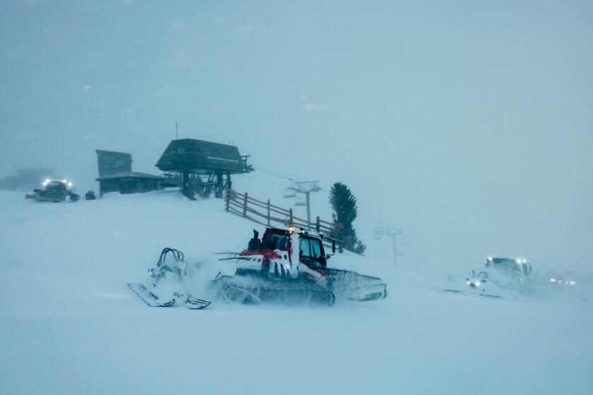 Snowstorm extends ski season in California's High Sierra