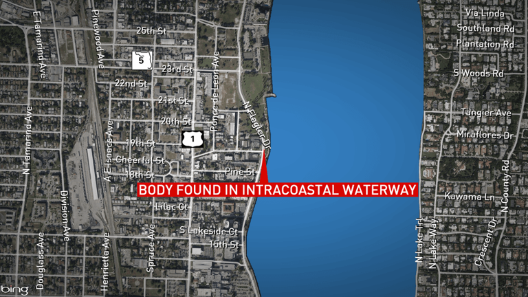 Body found in Intracoastal Waterway in West Palm Beach