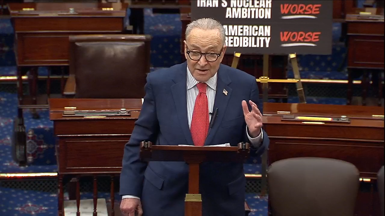 'They know they're going down to defeat': Chuck Schumer calls out Trump ...