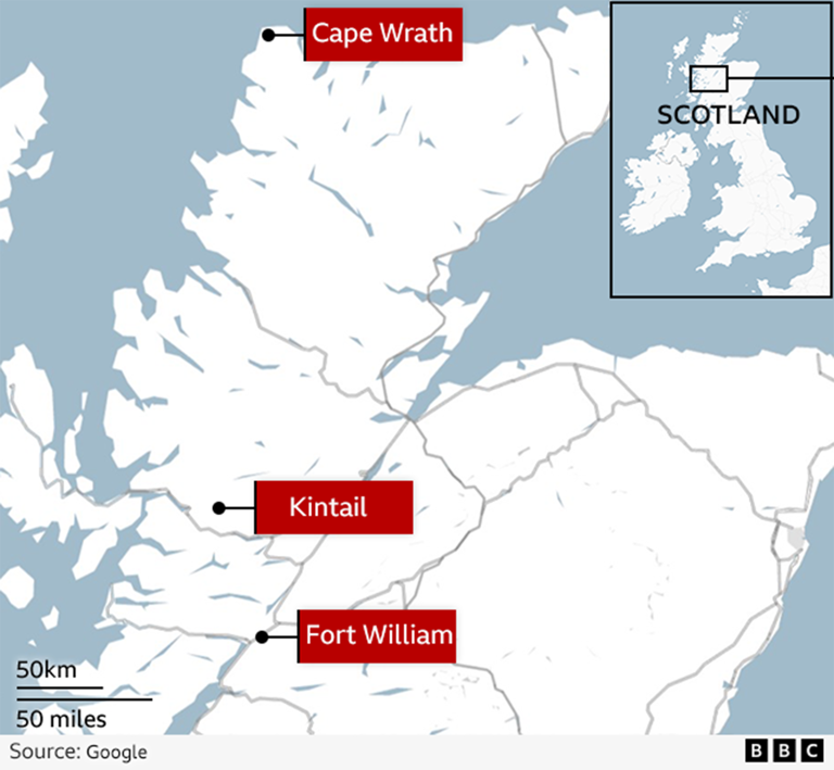 Ultra-marathon champion dies while running Cape Wrath trail