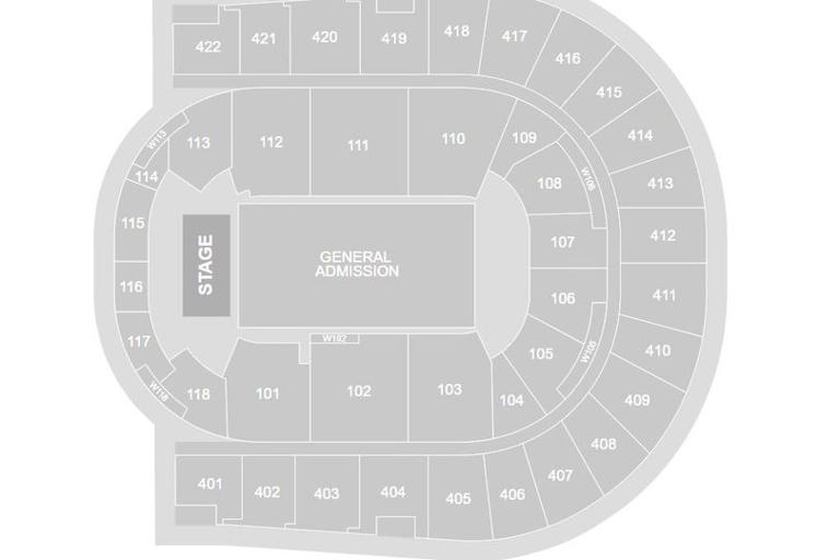 The Strokes at The O2 London seating plan, capacity and map