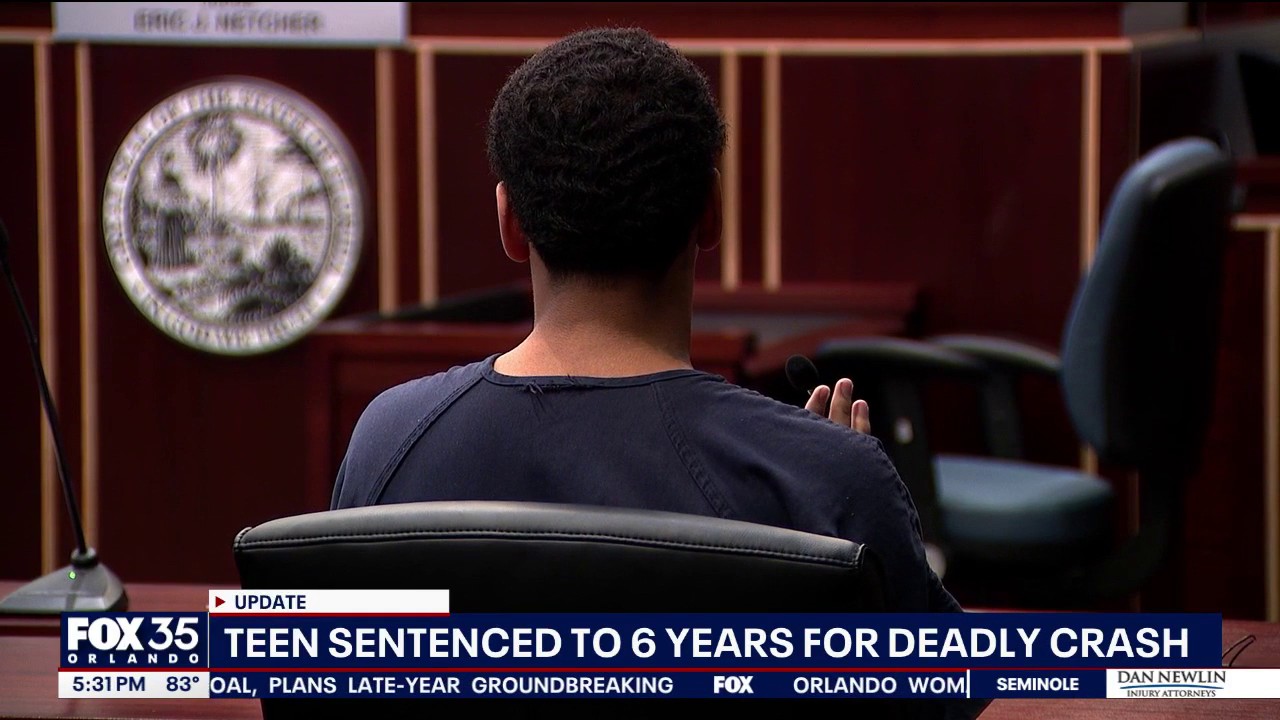 Teen sentenced to prison in deadly crash involving stolen car