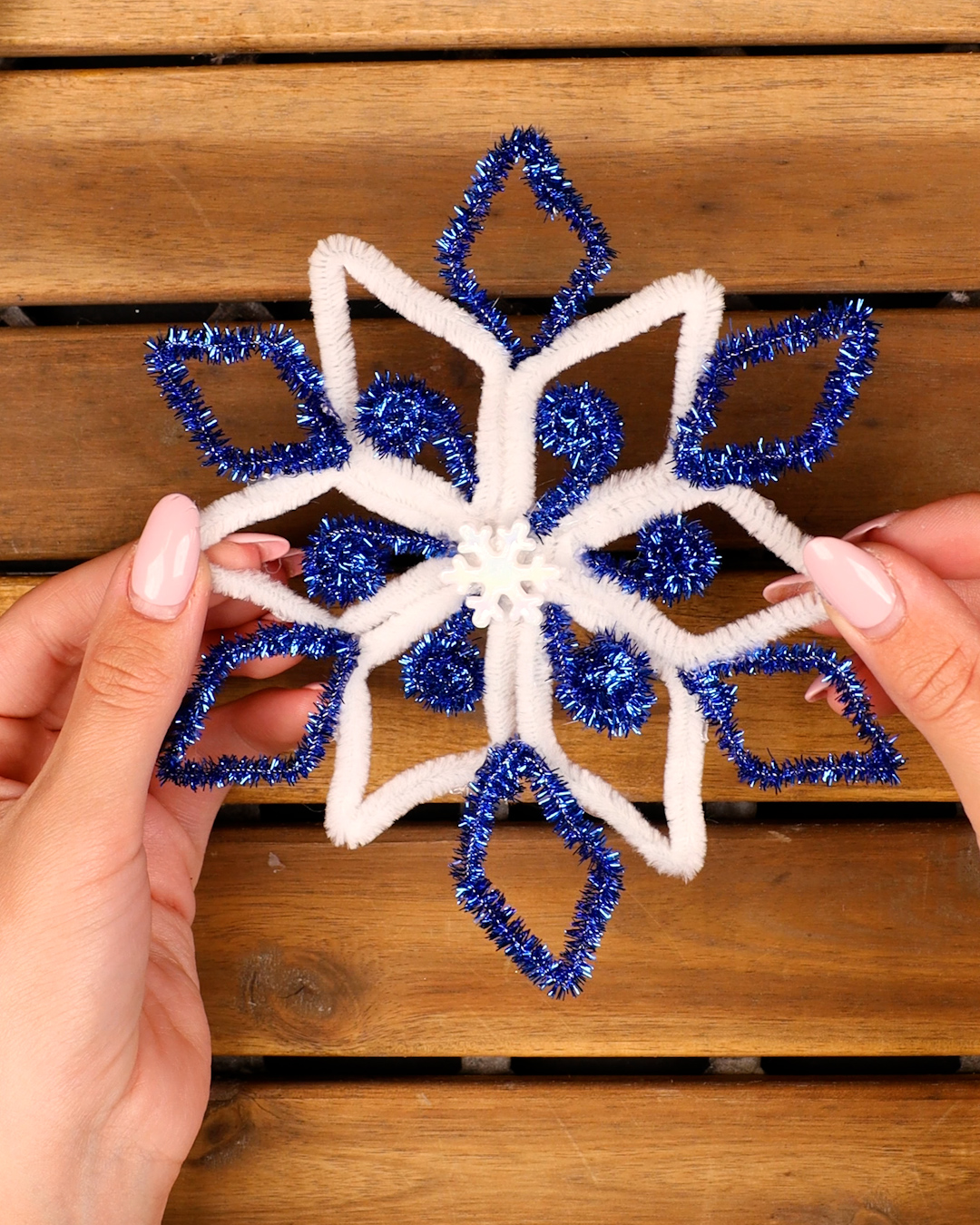 DIY frosty Christmas snowflakes everyone will love ️