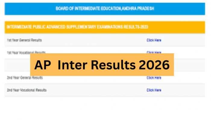 AP 1st, 2nd Inter Result 2026: How to check class 12th results via ...