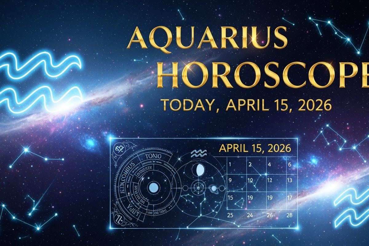Aquarius horoscope today, April 15, 2026