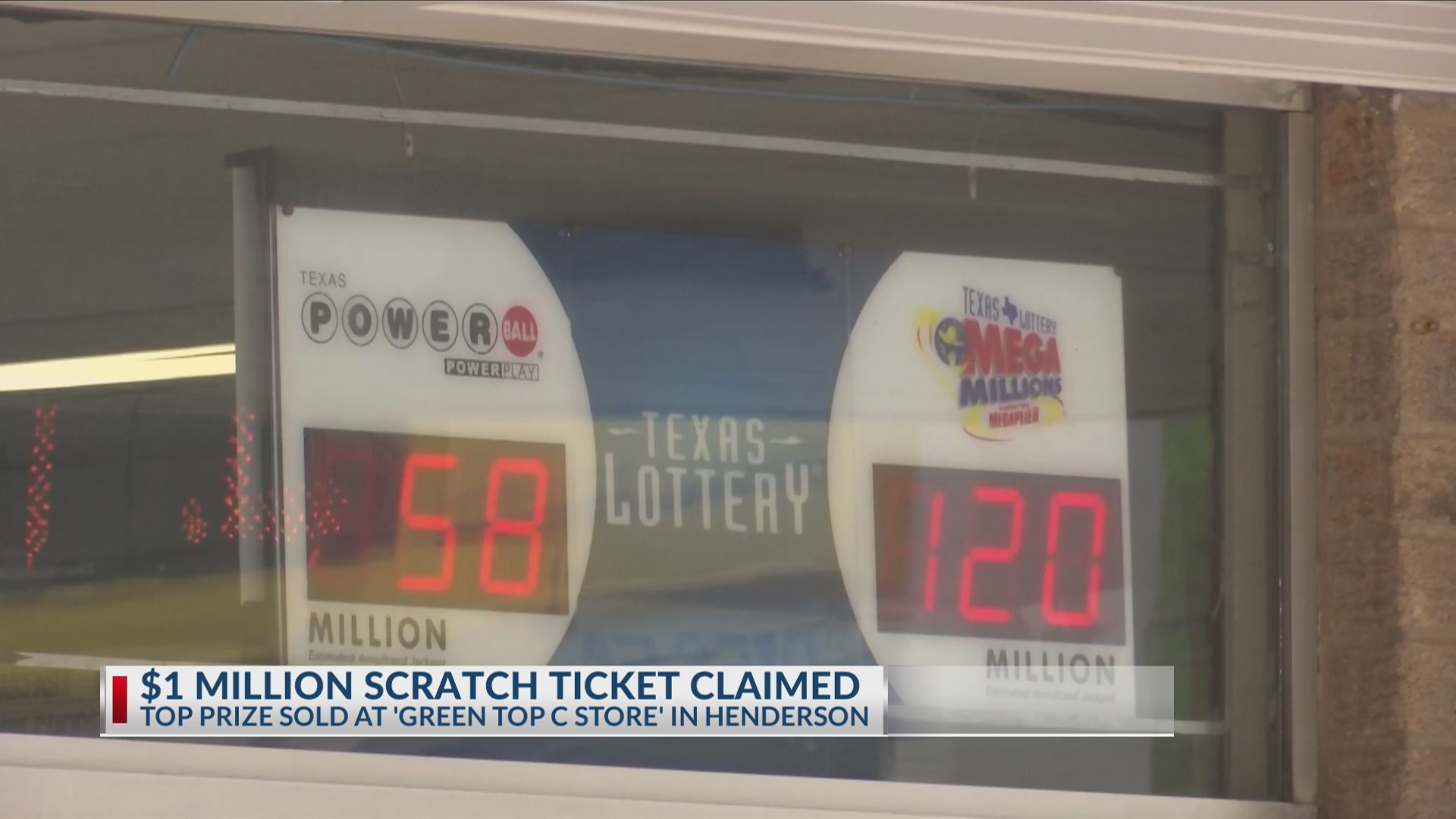 Henderson resident wins $1 million scratch lottery ticket