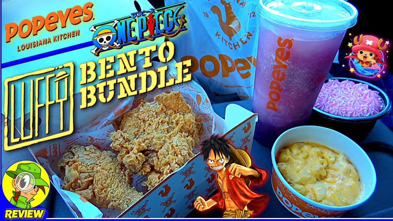 Popeyes x One Piece Luffy bento bundle review: Is it worth 15.99?