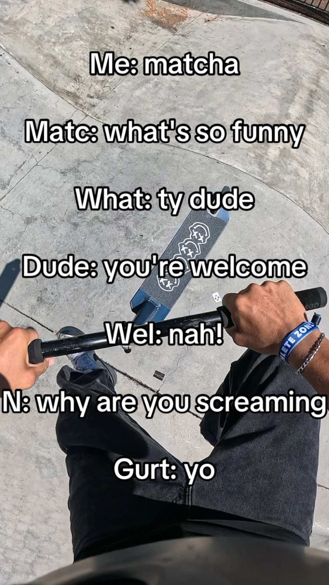 This funny scooter clip proves how fast jokes can escalate