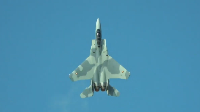 Watch the F-15QA go vertical after takeoff - "It left the runway like a ...