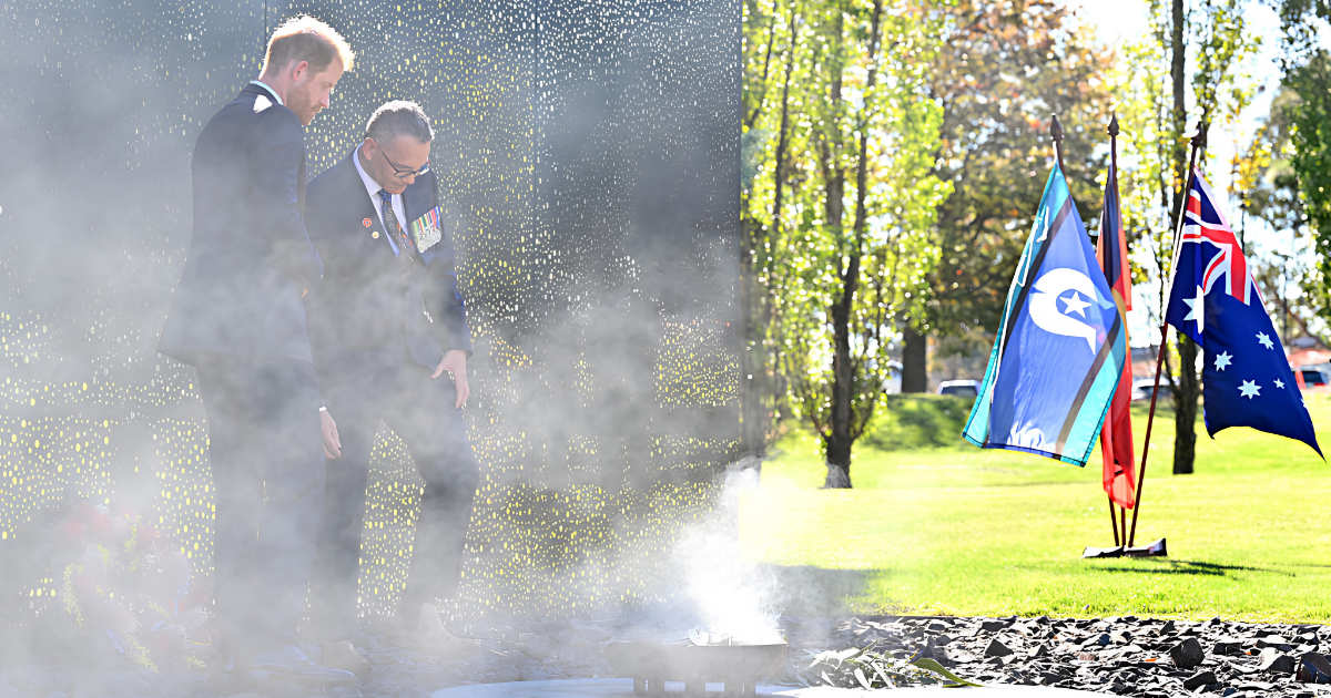 Prince Harry honors indigenous tradition in powerful smoking ceremony