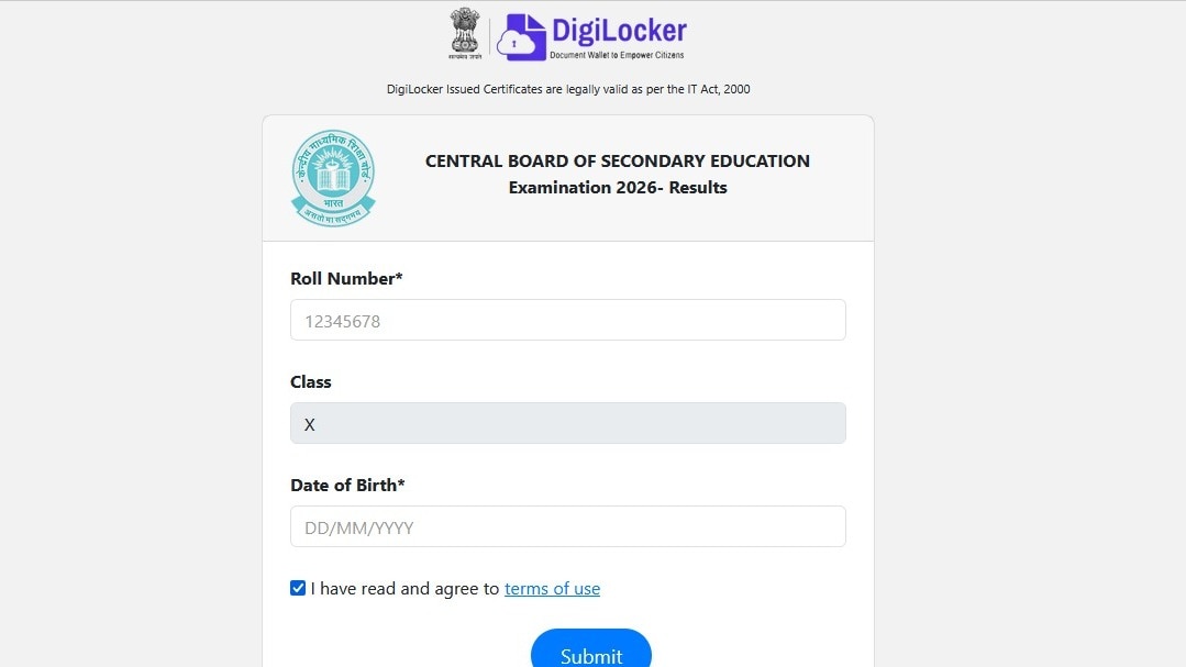 CBSE class 10 results 2026 declared: Direct link to download scorecards