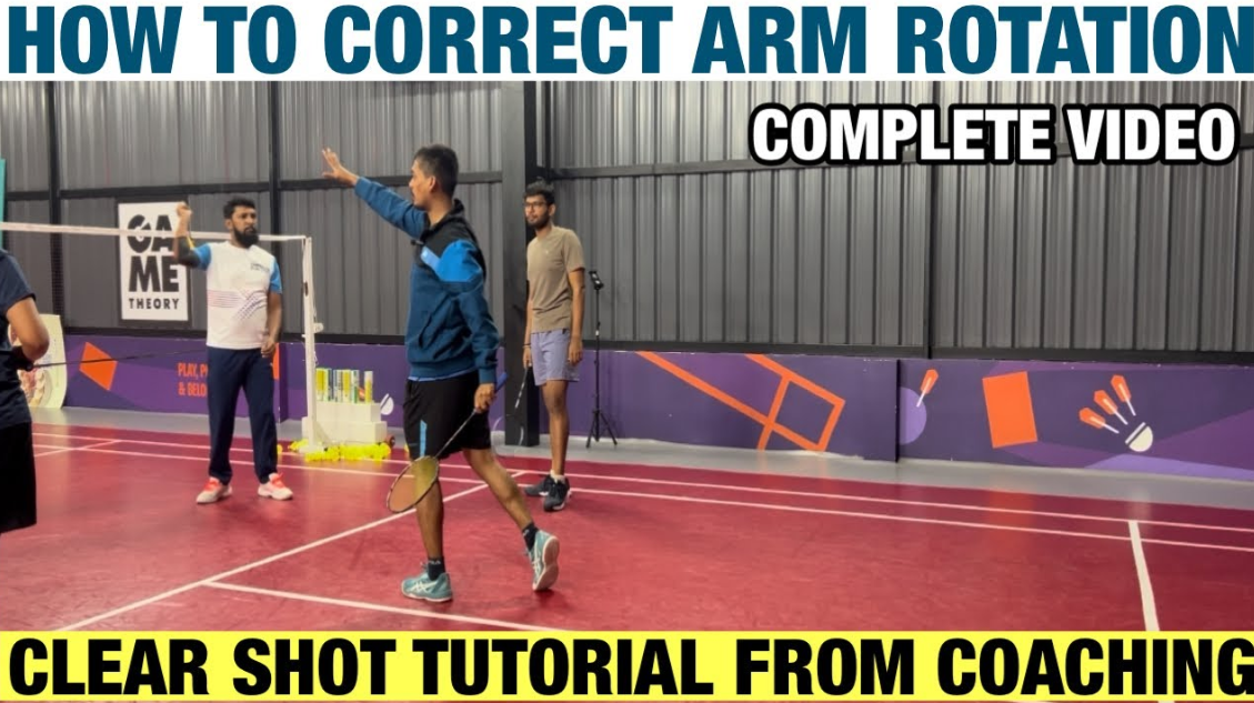 Correct arm rotation that improves your clear shot instantly